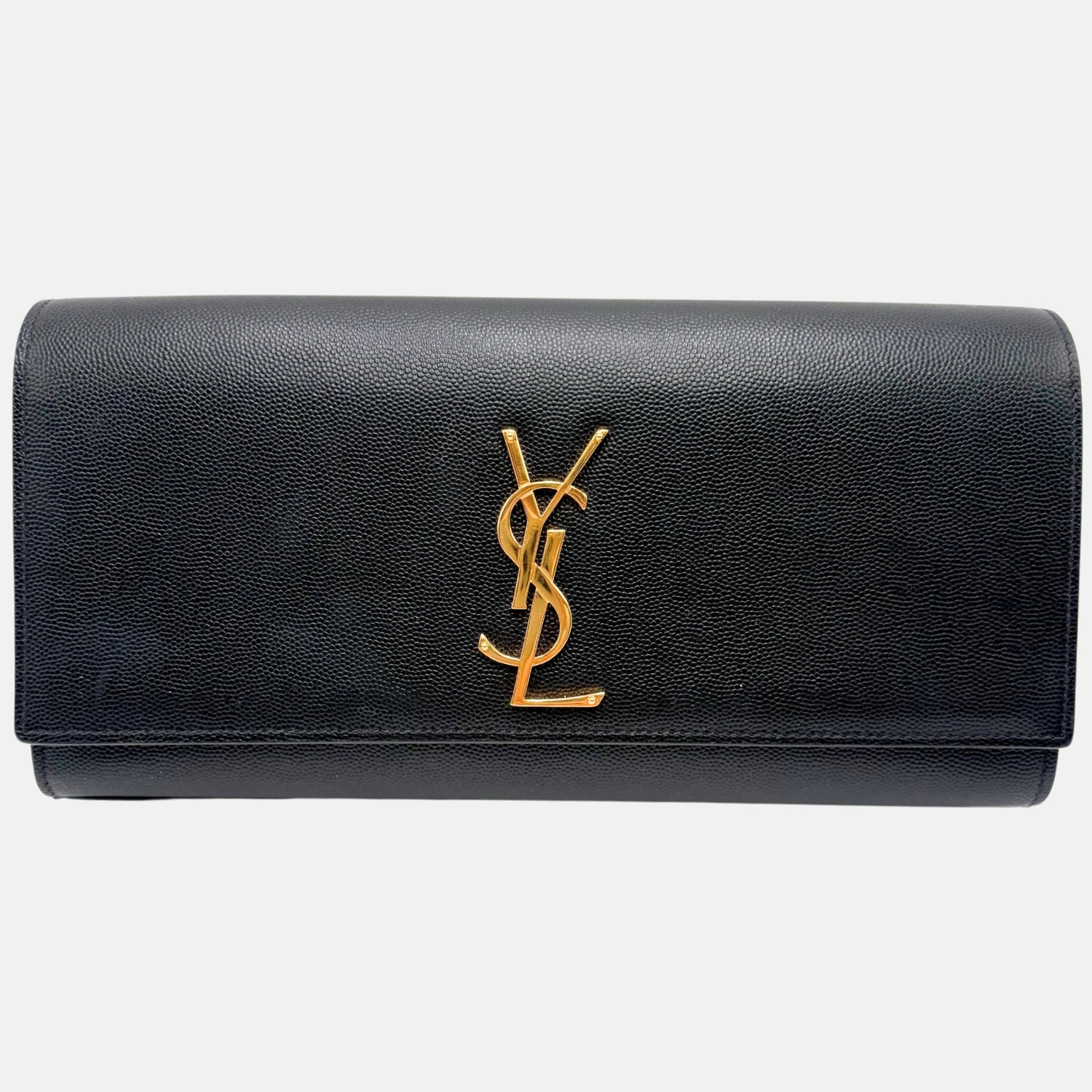 YSL Kate Clutch Black Monogram